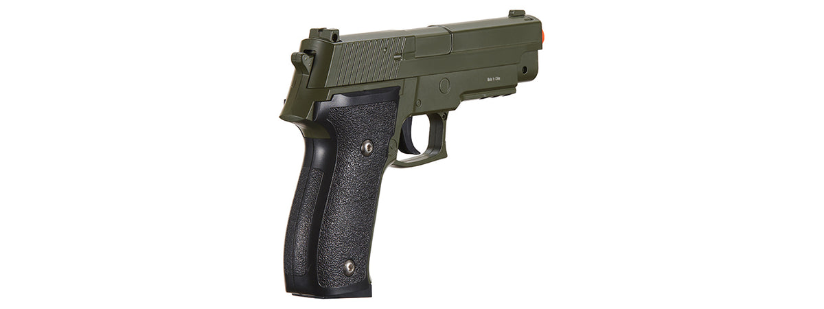 Galaxy G26 Airsoft Metal P226 Spring Pistol - (OD Green) – Wholesale ...