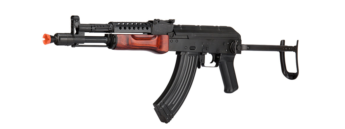LCT-MG-MS-AEG LCT Airsoft Rifle Stamped Steel AK-74 w/ Fold Stock (Bla ...