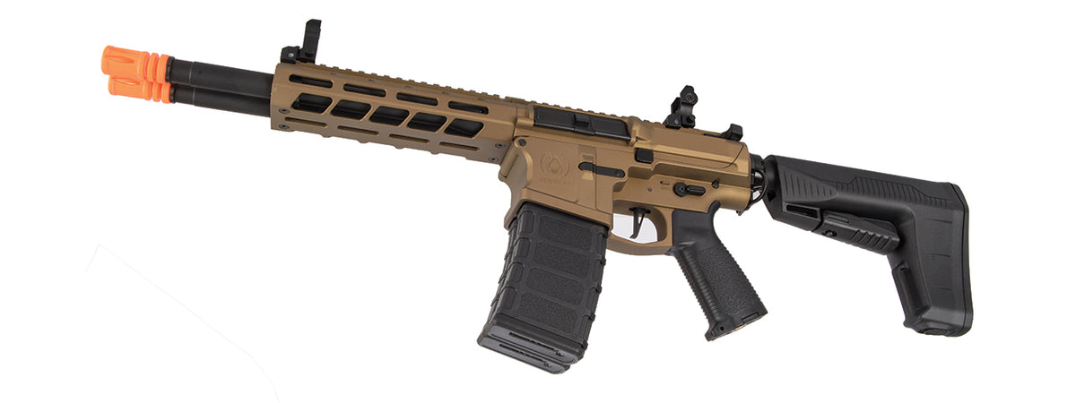 Classic Army DT4 Double Barrel M4 Airsoft Rifle (Bronze FDE ...