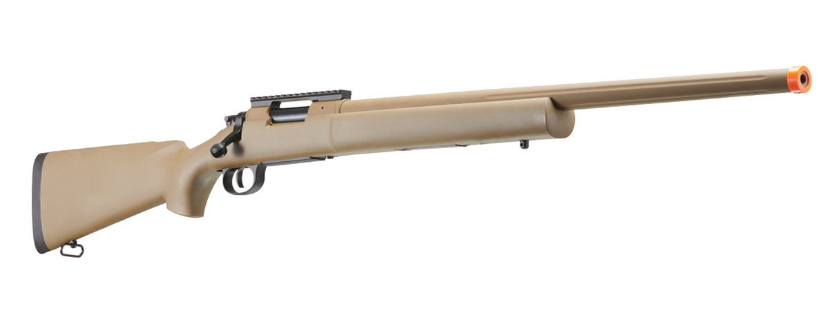 Lancer Tactical M24 High FPS Bolt Action Airsoft Sniper Rifle (Color ...