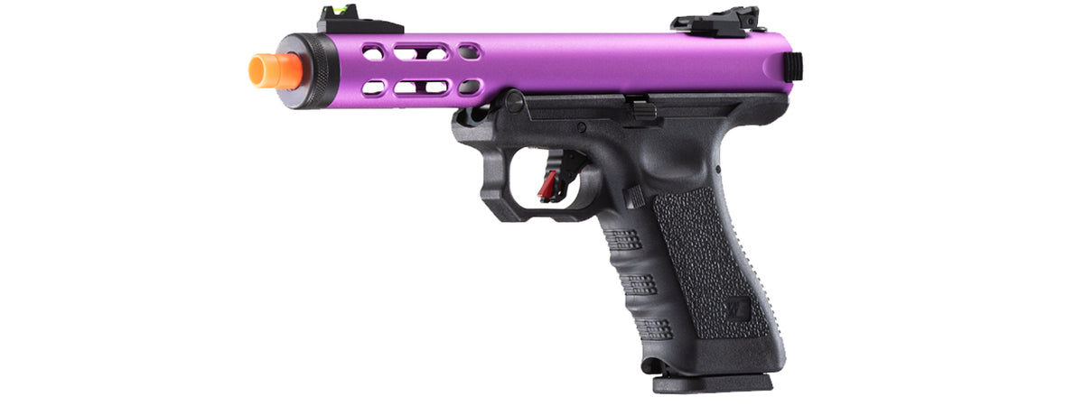 We-Tech Galaxy G-Series Gas Blowback Airsoft Pistol Purple – Wholesale ...