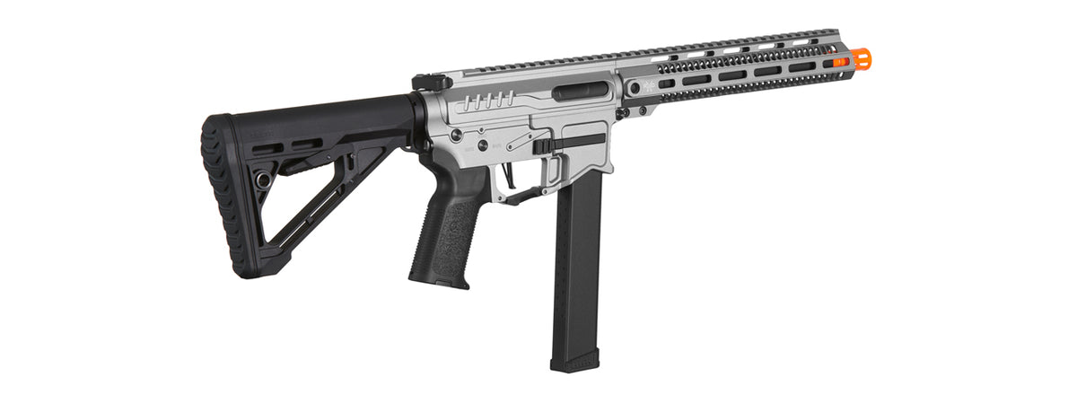 Zion Arms R&D Precision Licensed PW9 Mod 1 Long Rail Airsoft Rifle wit ...