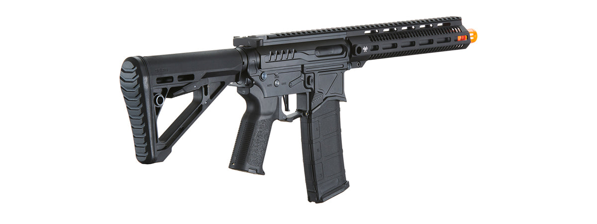 Zion Arms R15 Mod 1 Long Rail Airsoft Rifle with Delta Stock (Color: B ...